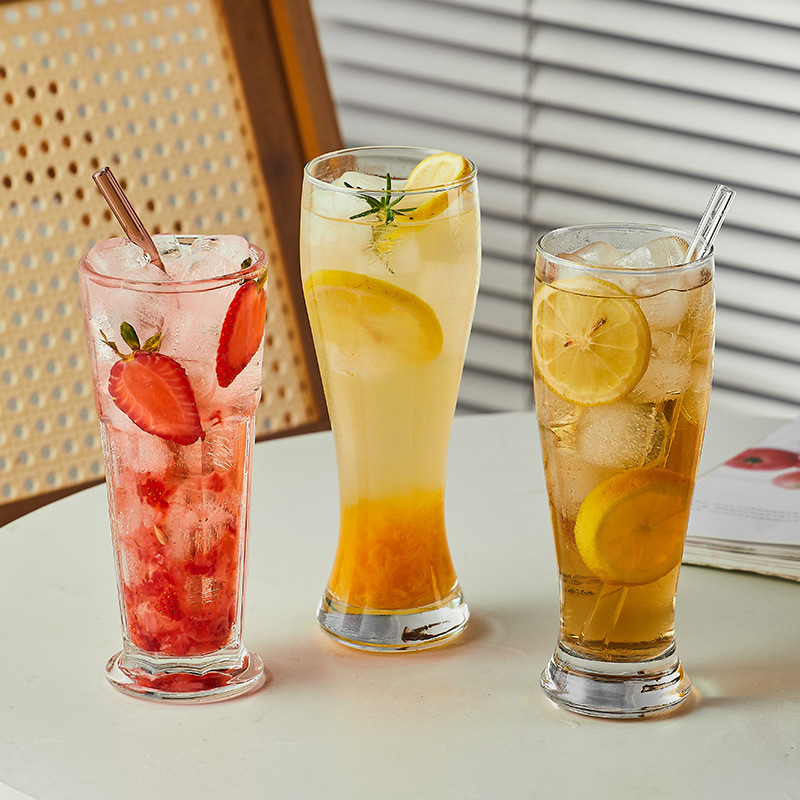 China Beer Mug Glass Water Glass Juice Tea Octagon Shape Mojito ...